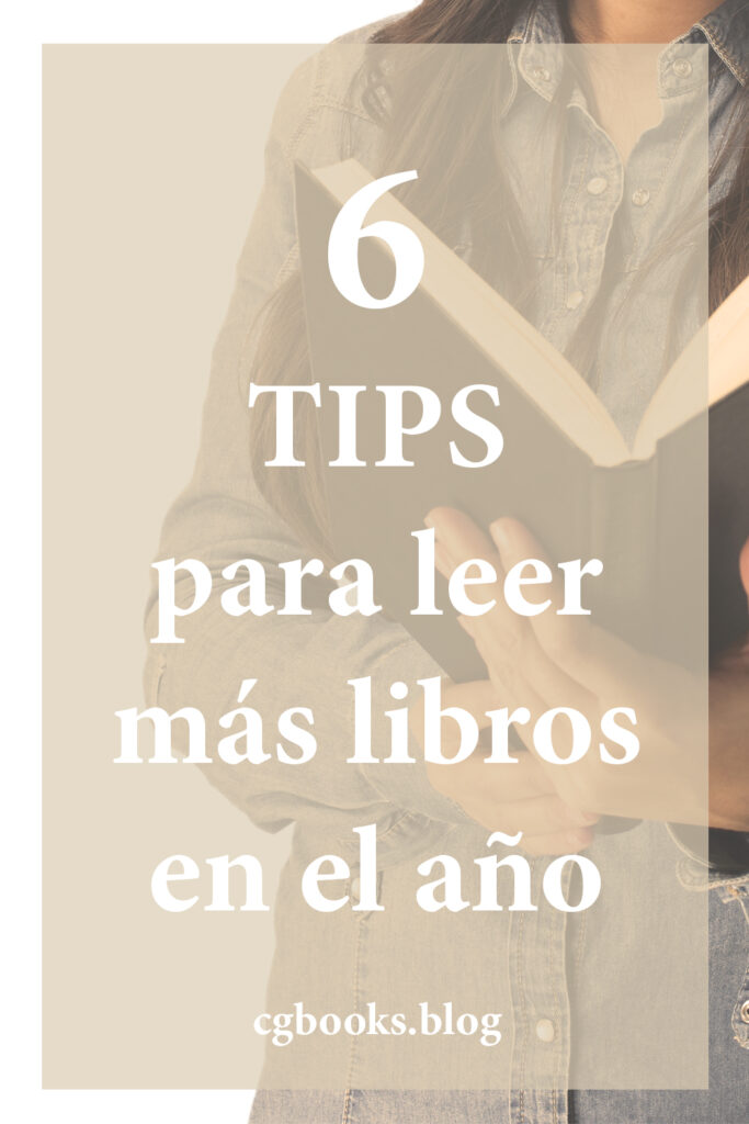 Tips para leer más libros en el año - cgbooks